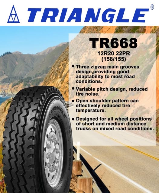 Triangle TR668 315/80 R22.5 157/154L 20PR | Premium Auto Parts, Tires, And Car Accessories